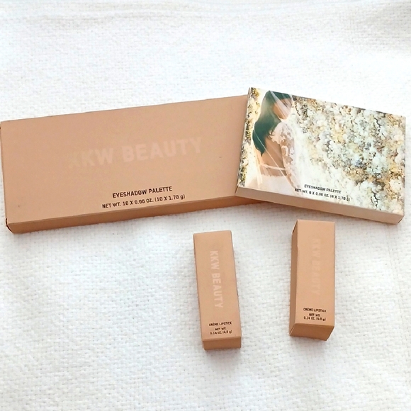KKW Beauty | Makeup | Kkw Beauty Eyeshadow Palette And Lipstick Bundle ...